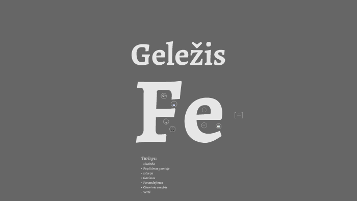 Geležis by Aidas Jankauskas on Prezi