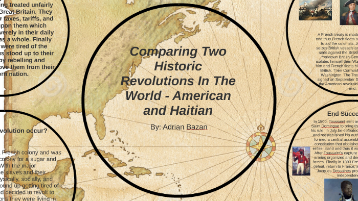 Comparing Two Historic Revolutions In The World- American an by Adrian ...