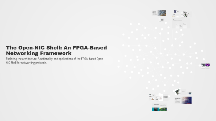 The Open-NIC Shell: An FPGA-Based Networking Framework by Hossam Fadeel on Prezi