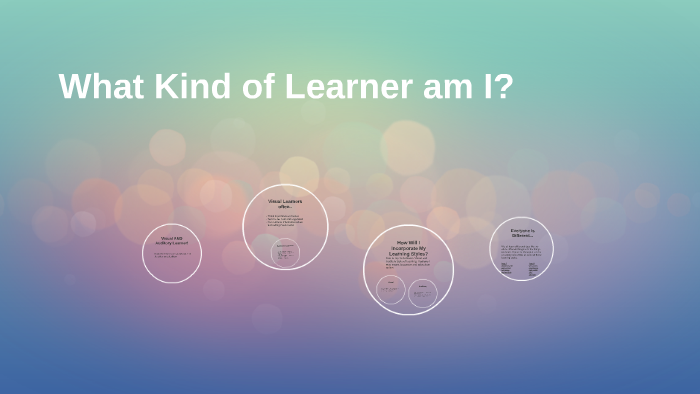 What Kind of Learner am I? by Sierra Smith on Prezi