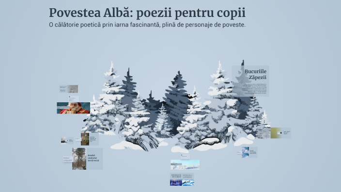 Povestea Albă: poezii pentru copii by Elena Trifan on Prezi
