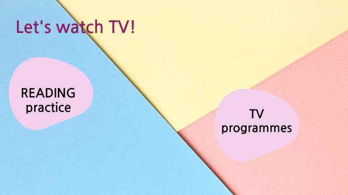 Let's watch TV 3 grade by Наталья Филиппова on Prezi