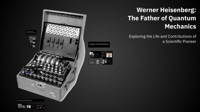 Werner Heisenberg: The Father of Quantum Mechanics by Sophie Orellano ...