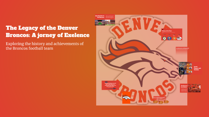 The Broncos: A Legacy of Excellence by Elijah Romero on Prezi