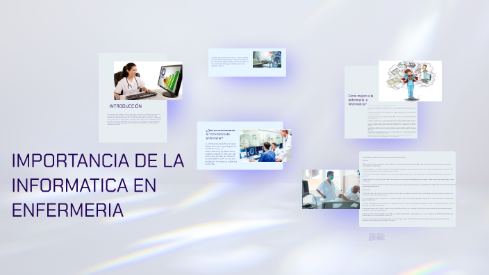 LA IMPORTANCIA DE LA INFORMATICA EN ENFERMERIA by Adrian Ismael Chanalata Vilcaguano on Prezi