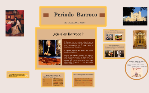 Periodo Barroco by on Prezi