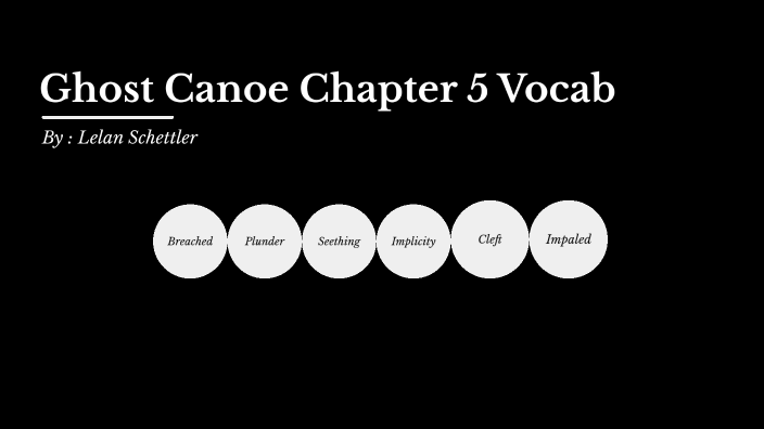 Ghost Canoe by Lelan Schettler on Prezi