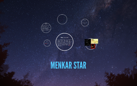 MENKAR STAR by keyonta alexander on Prezi
