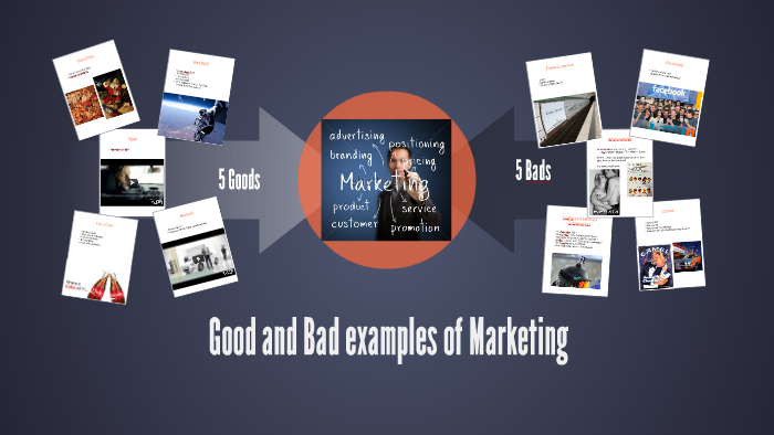 Good and Bad examples of Marketing by Hervé Feuermann on Prezi