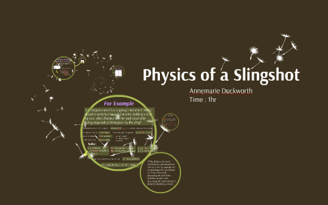 Physics of a Slingshot by Annemarie Duckworth on Prezi