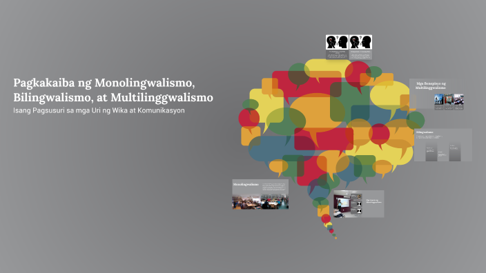 Pagkakaiba ng Monolingwalismo, Bilingwalismo, at Multilinggwalismo by ...