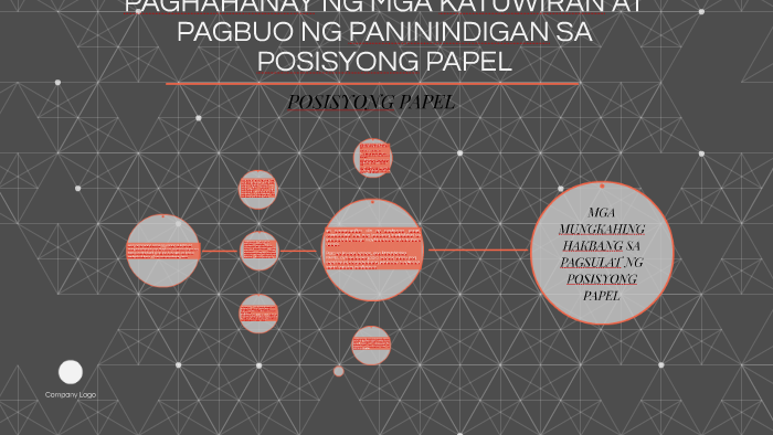 PAGHAHANAY NG MGA KATUWIRAN AT PAGBUO NG PANININDIGAN SA POS by Laila ...