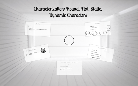 Characterization: Round, Flat, Static, Dynamic Characters by Jackie ...
