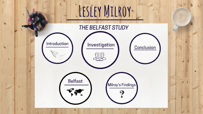 Lesley Milroy's Belfast Study by Mella Thong on Prezi