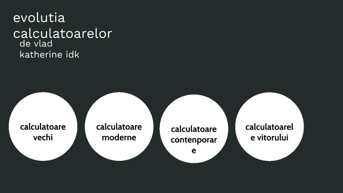 evolutia calculatoarelor by vlad katherine on Prezi