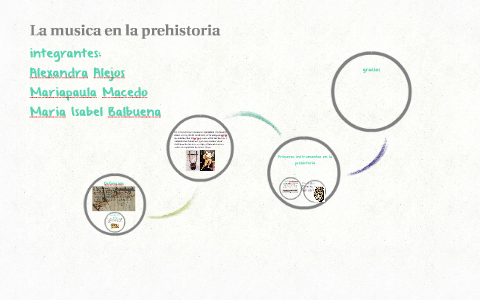 La musica en la prehistoria by on Prezi