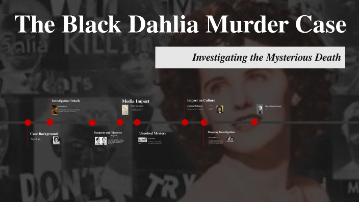The Black Dahlia Murder Case by Sahira Montanez-Thomas on Prezi