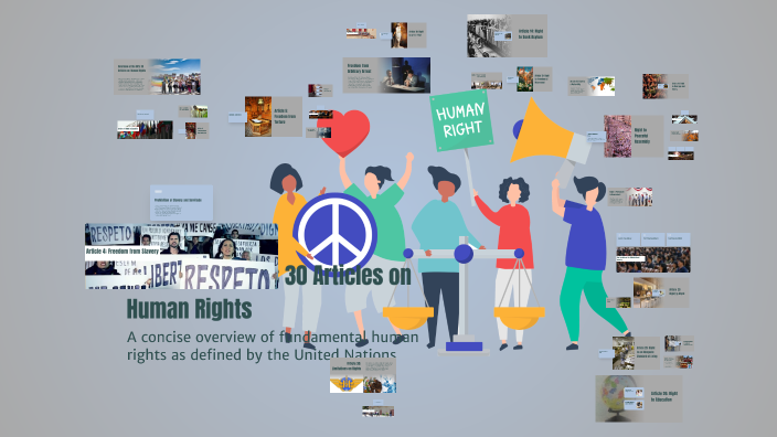 Summary of UN's 30 Articles on Human Rights by Pär Kälvius on Prezi