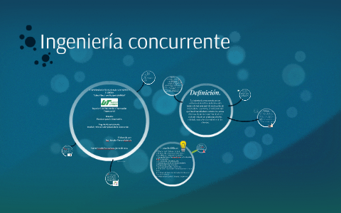 Ingeniería concurrente by gabriela rosales on Prezi