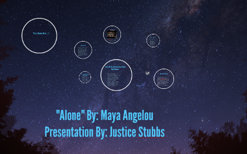 "Alone" By: Maya Angelou by Justice Stubbs on Prezi