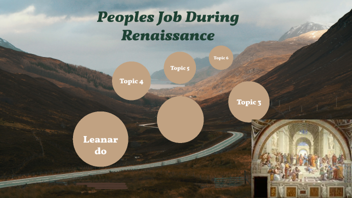 People's Job during the Renaissance by Noel Roney on Prezi