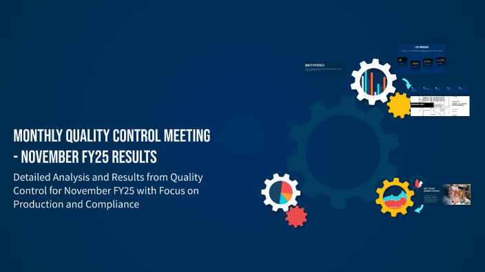 Monthly Quality Control Meeting - November FY25 Results by Heloisa ...