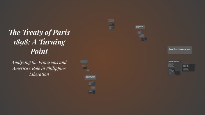 The Treaty of Paris 1898: A Turning Point by John carlo Mabinay on Prezi