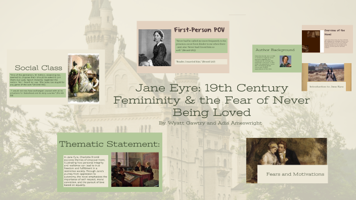 Jane Eyre: 19th Century Femininity and the Fear of Never Being Loved by ...