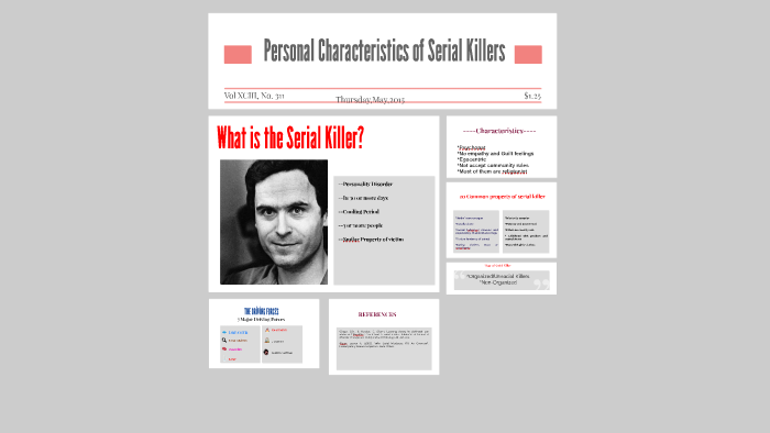 Personal Characteristics of Serial Killers by merve akyazı on Prezi