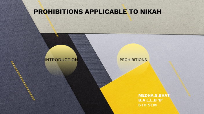 MUSLIM LAW by medha bhat on Prezi