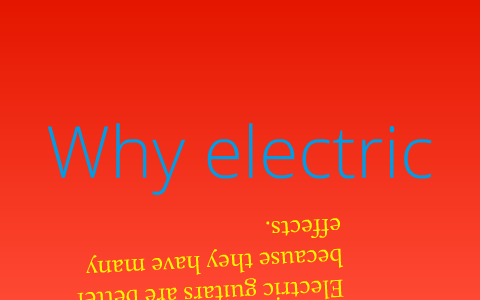 Electric guitars by travis crump on Prezi