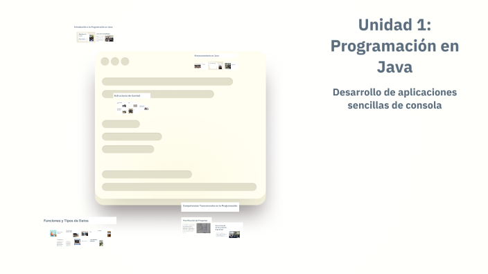 Unidad 1: Programación en Java by IRINA MEDINA on Prezi