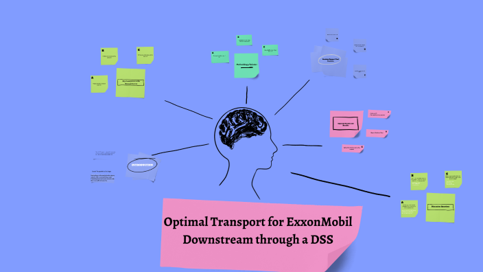 Optimal Transport for ExxonMobil Downstream through a DSS by Yousef ...