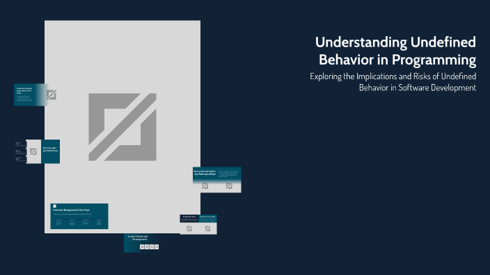 Understanding Undefined Behavior in Programming by Mustafa Doruk on Prezi