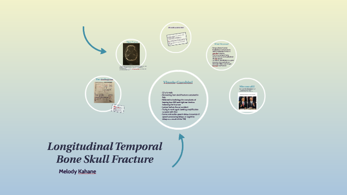 Longitudinal Temporal Bone Skull Fracture by Kahane, Melody on Prezi
