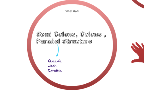 Colons , Semi conlons , Parallel structure by Carolina Briceno