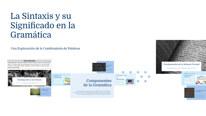 La Sintaxis y su Significado en la Gramática by laura nataly Hernandez ...