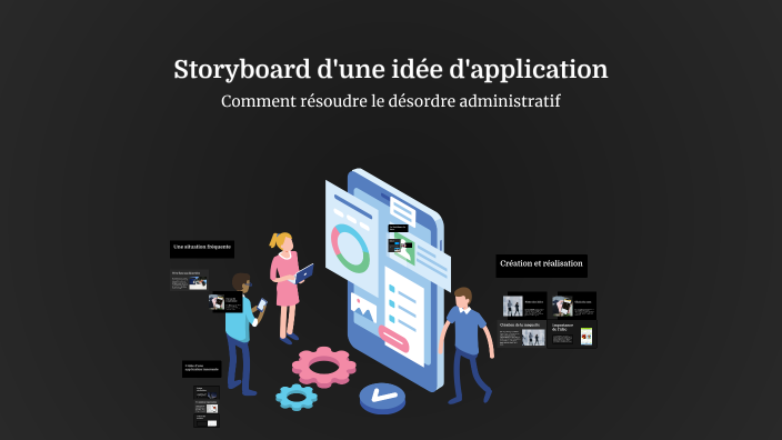 Storyboard d'une idée d'application by Mo Ma on Prezi