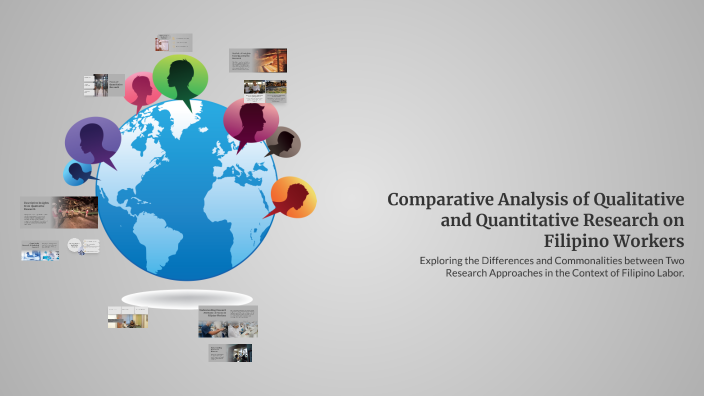 Comparative Analysis of Qualitative and Quantitative Research on ...