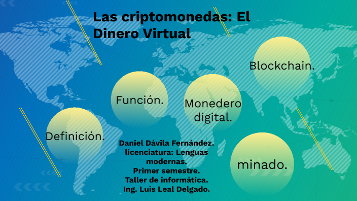 Las criptomonedas: El dinero virtual by daniel dávila fernández on Prezi
