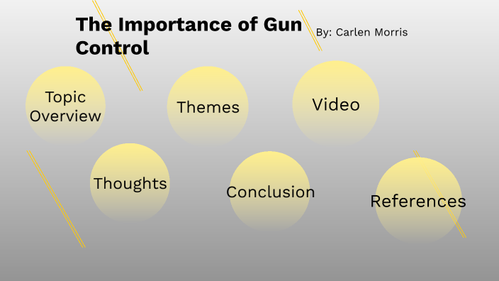 The Importance of Gun Control Presentation by Carlen Morris on Prezi