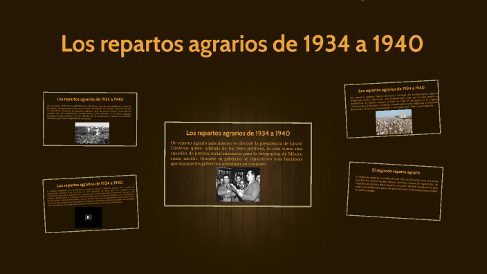 Los repartos agrarios de 1934 a 1940 by Ricardo Granados Andrade on Prezi
