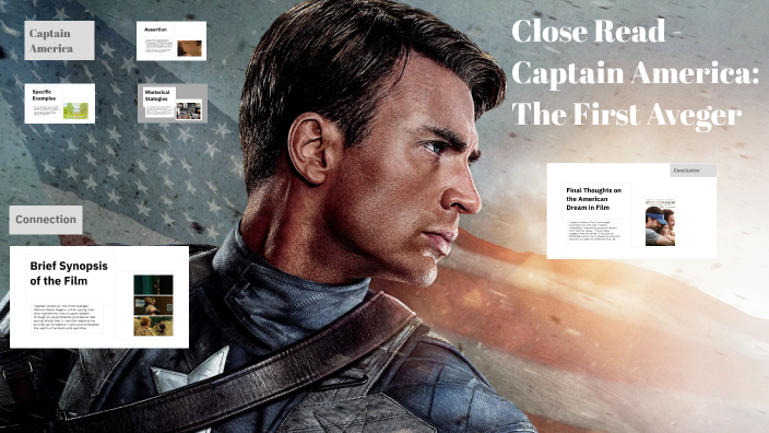 Close Read - Captain America:The First Avenger by Shanel Castro-Valle ...