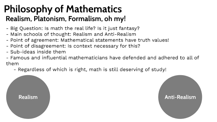 Philosophy of Mathematics by Aubrey Gross on Prezi