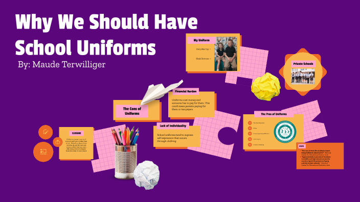 Why We Should Have School Uniforms by Maude Terwilliger on Prezi
