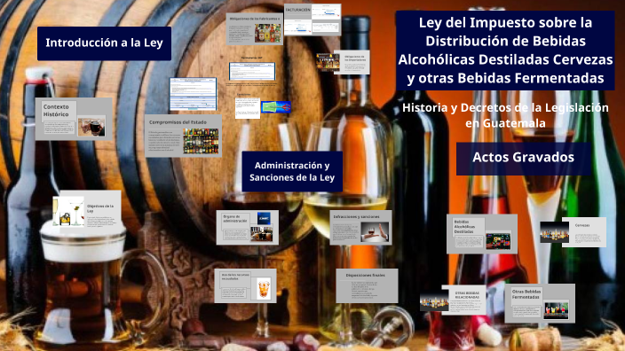 Ley del Impuesto sobre la Distribución de Bebidas Alcohólicas by ...