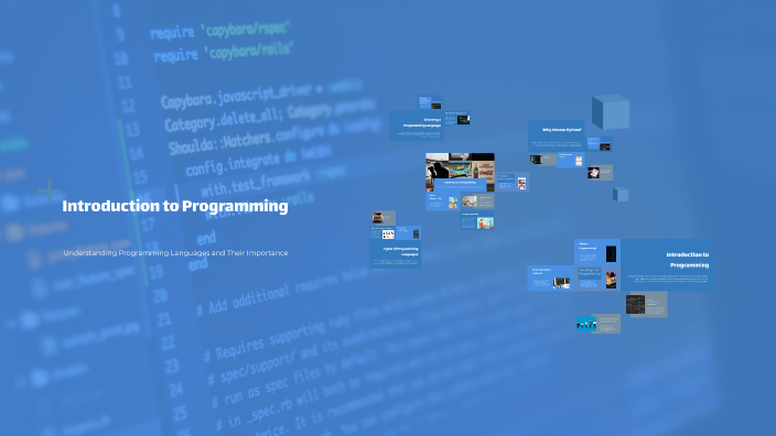 Introduction to Programming by Hala Al Saleh on Prezi