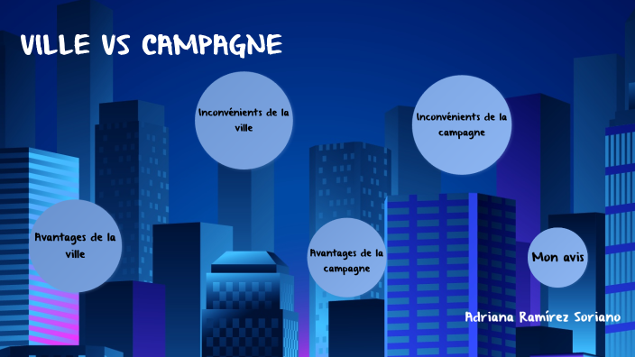 VILLE VS CAMPAGNE by Adriana Ramírez Soriano on Prezi