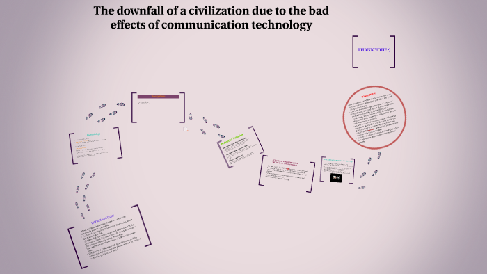 The fall of a civilization due to communication technology by Preethika ...