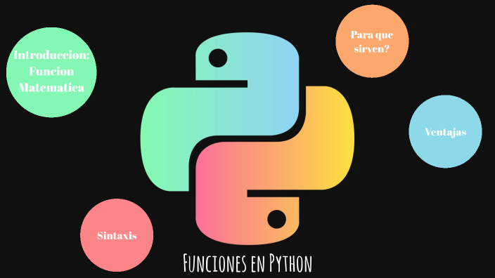 Funciones en Python by André Sinfonte on Prezi